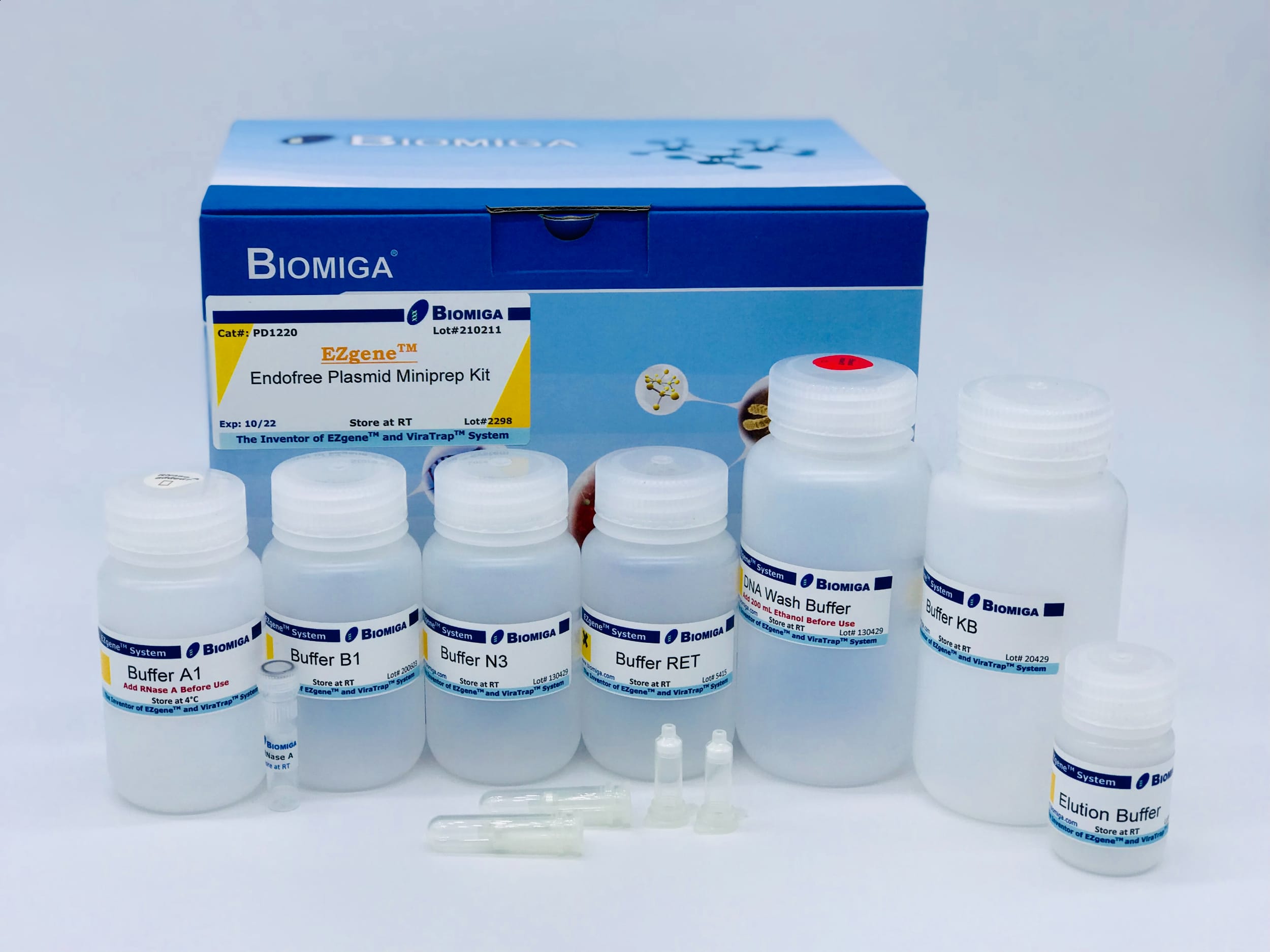 EndoFree Plasmid ezFlow Mini Kit - Biomiga