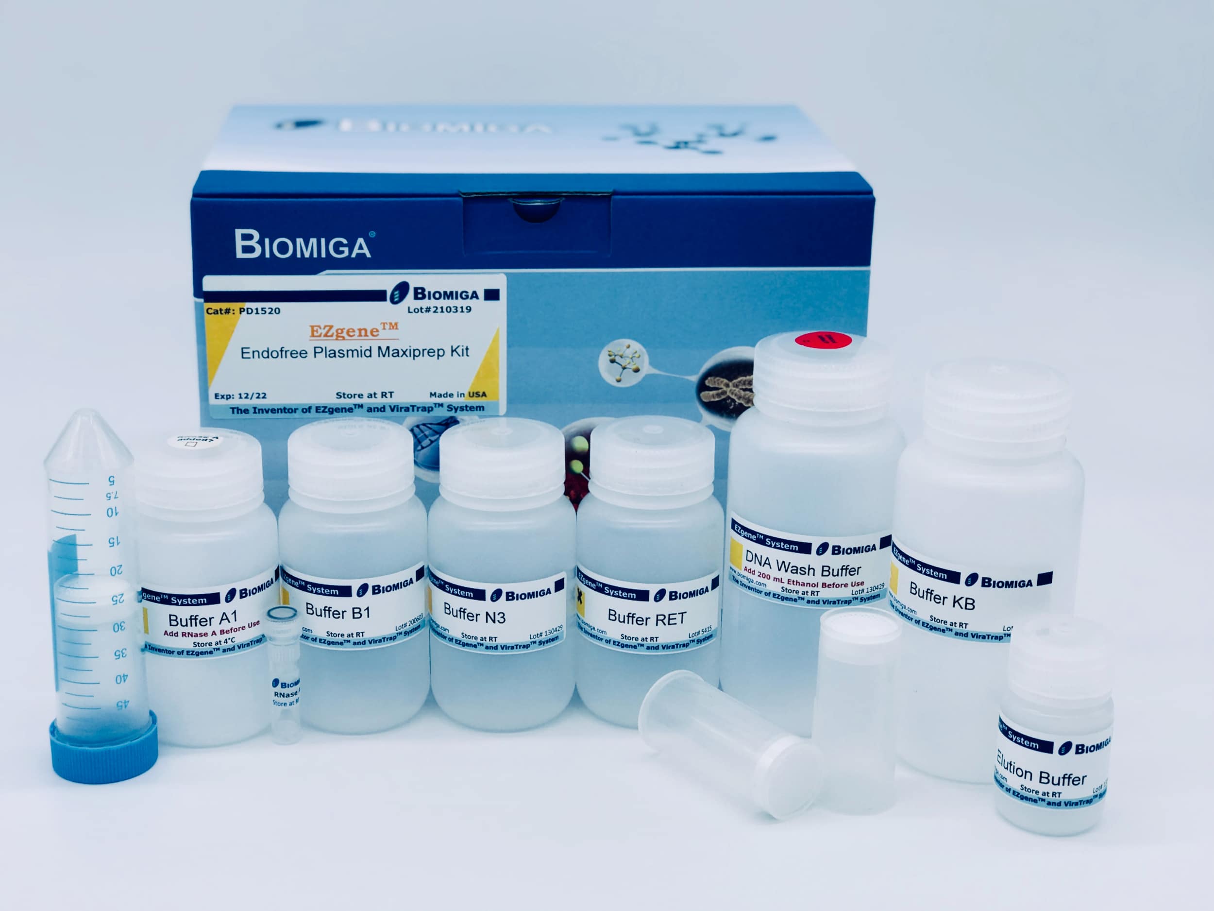 EndoFree Plasmid ezFlow Maxi Kit - Biomiga