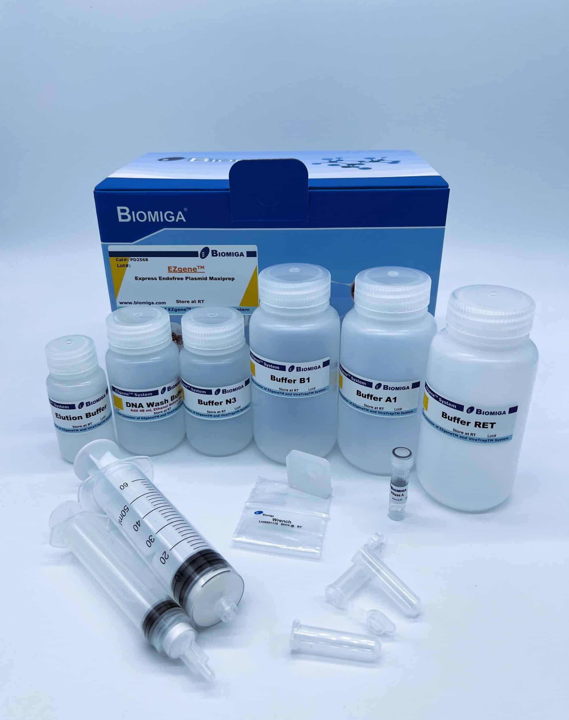 Express Endofree Plasmid Maxiprep Kit Biomiga